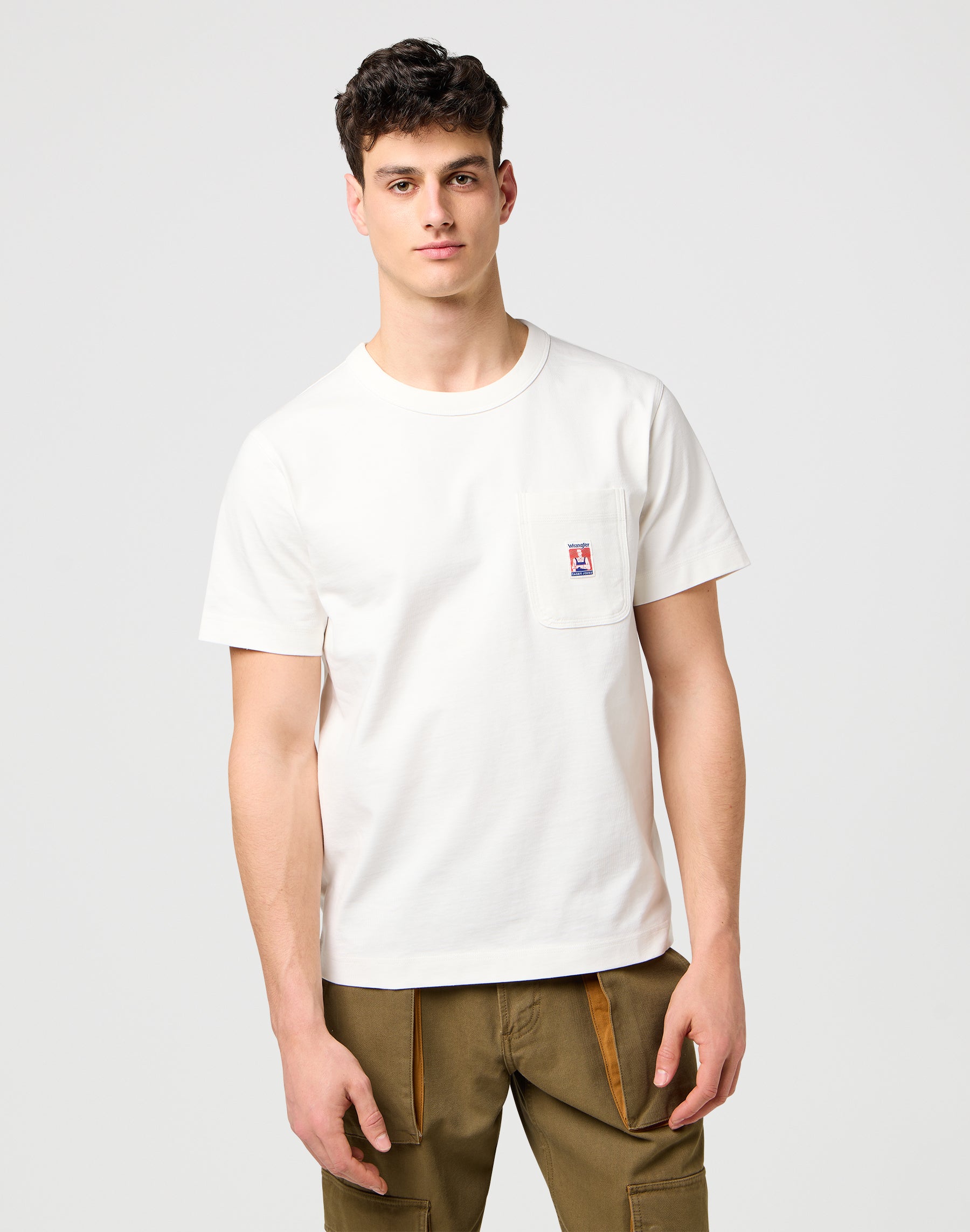 Cj Pocket Tee in Worn White | Wrangler Schweiz